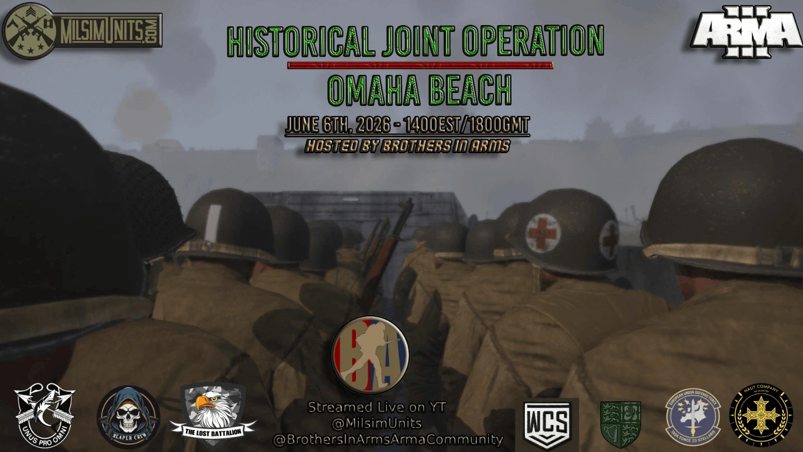 Omaha Beach D-Day 82: 150+ Player Arma 3 Historical Milsim Event ...